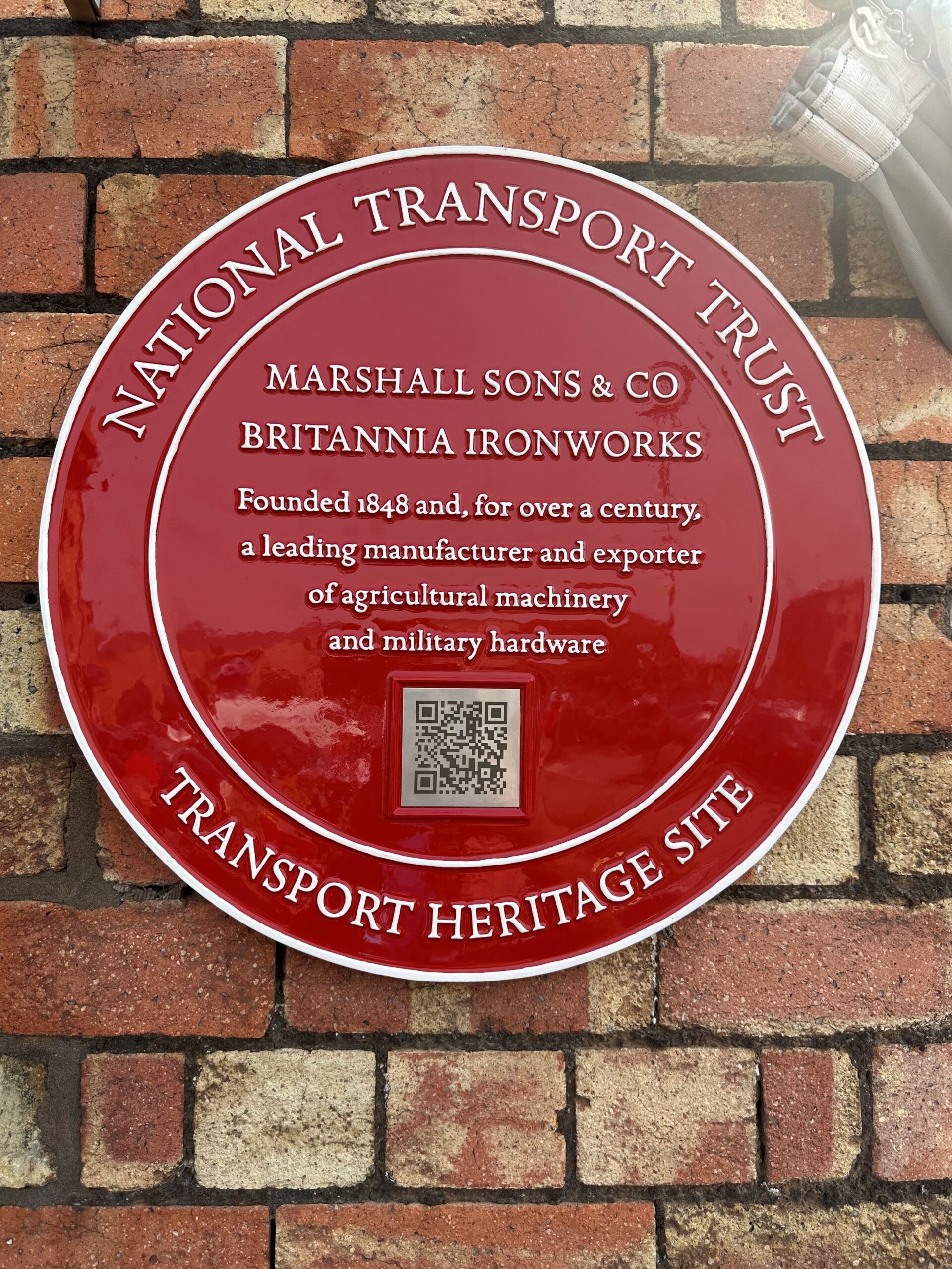 Plaque unveiled to mark Gainsborough firms' place in transport history